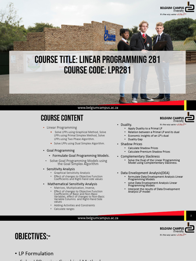 LO1 - Grphicl Solvng | PDF | Linear Programming | Analysis