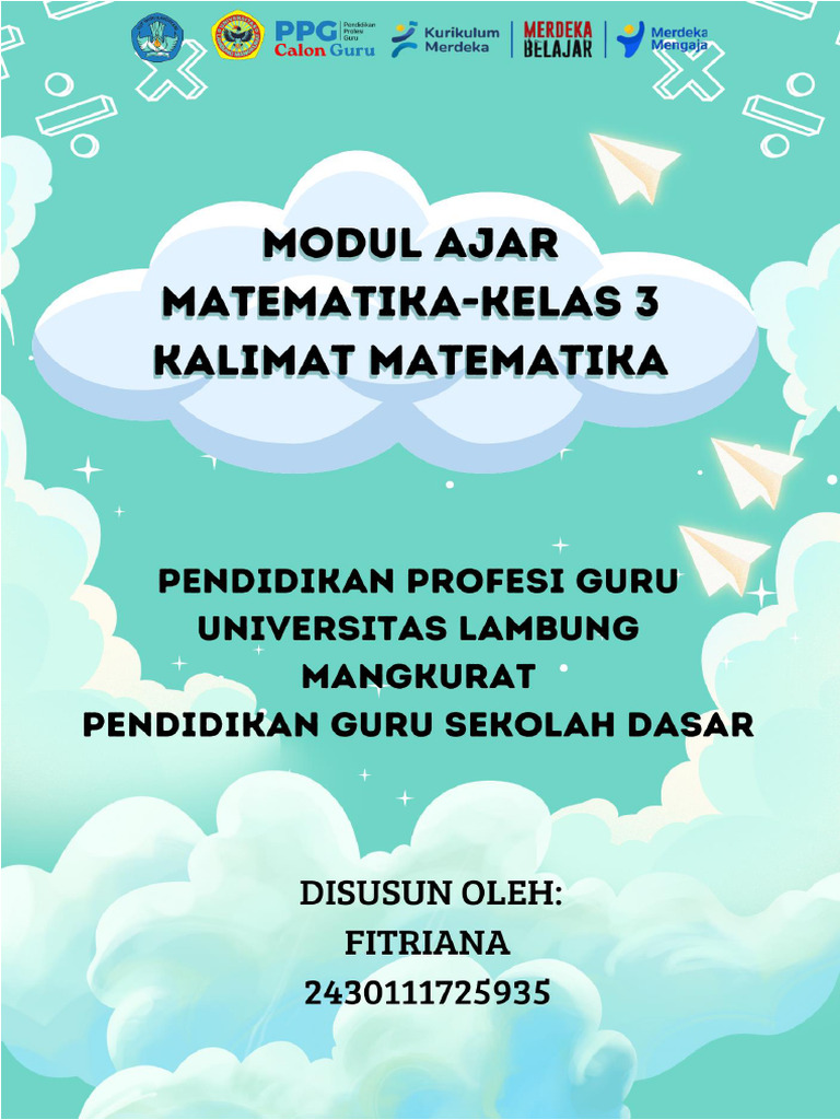 PTT 2 (Modul Ajar MTK K.3) | PDF