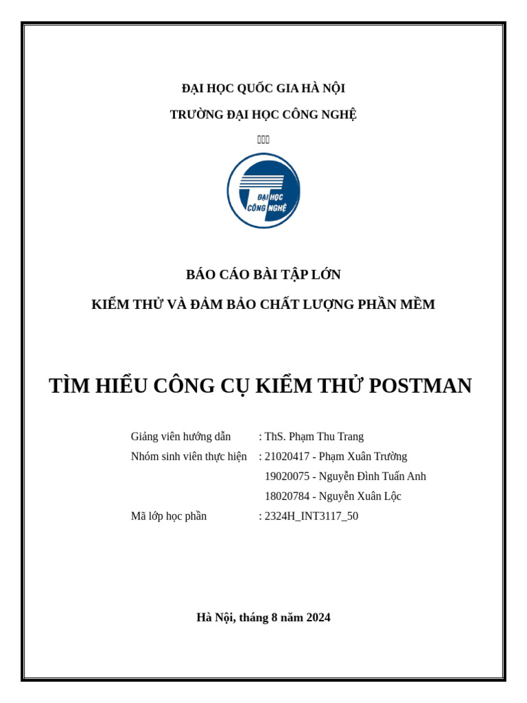 Postman EndTerm Report | PDF