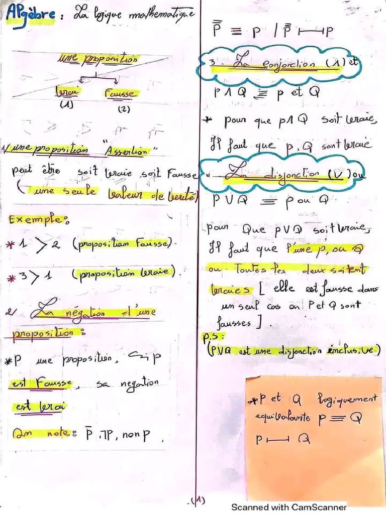 Logique Mathématique | PDF