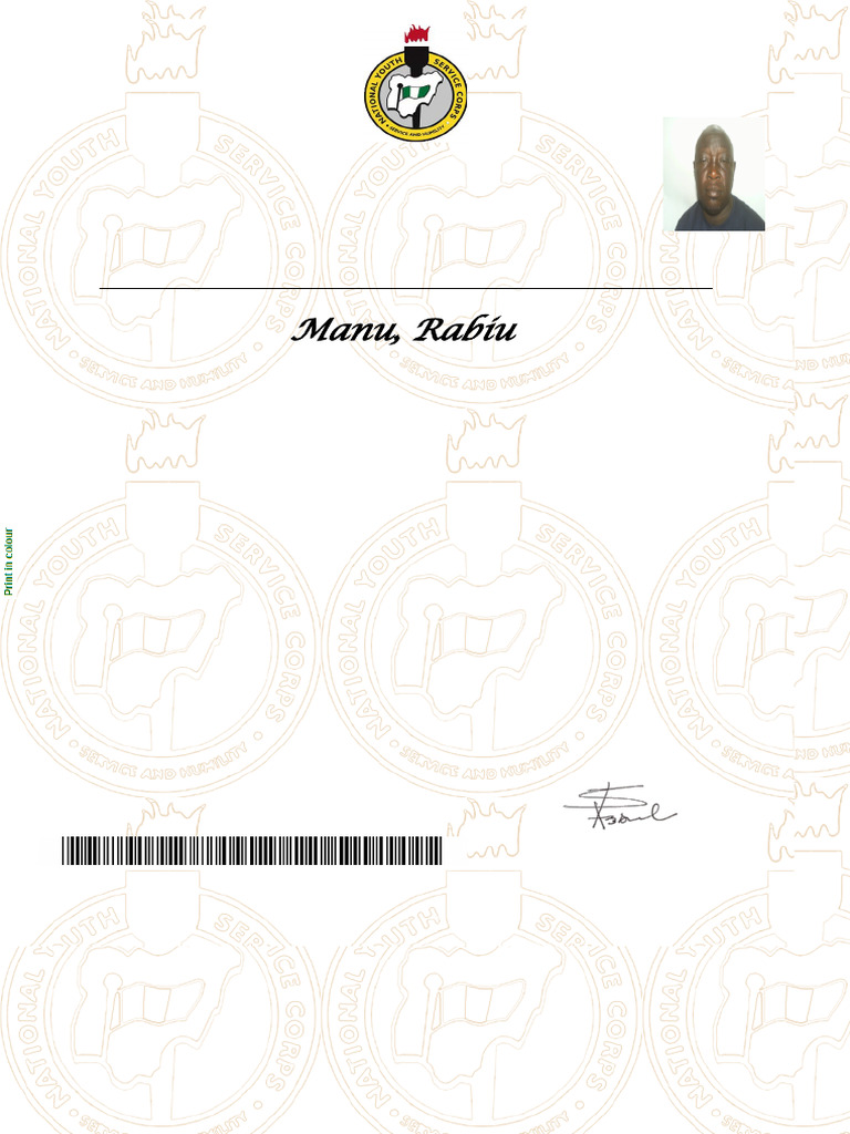 MANU NYSC Exclusion - Letter | PDF