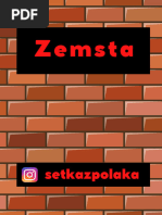 Zemsta | PDF