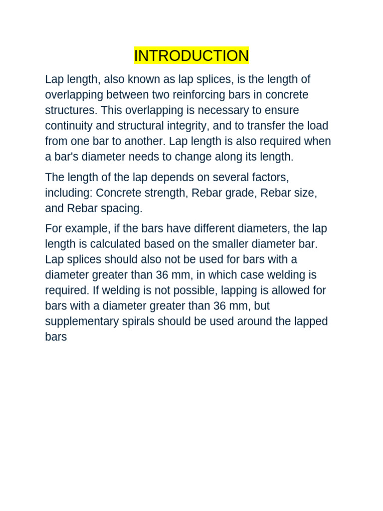 Lap Length | PDF | Physical Sciences | Materials
