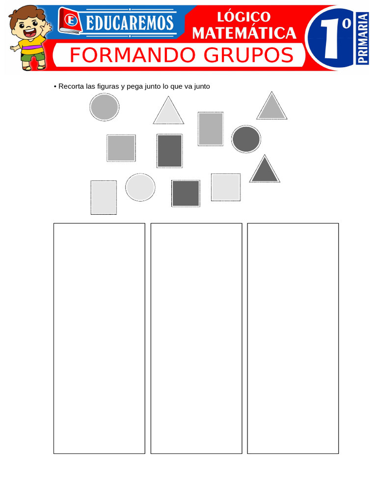 Formando Grupos para Primer Grado de Primaria | PDF