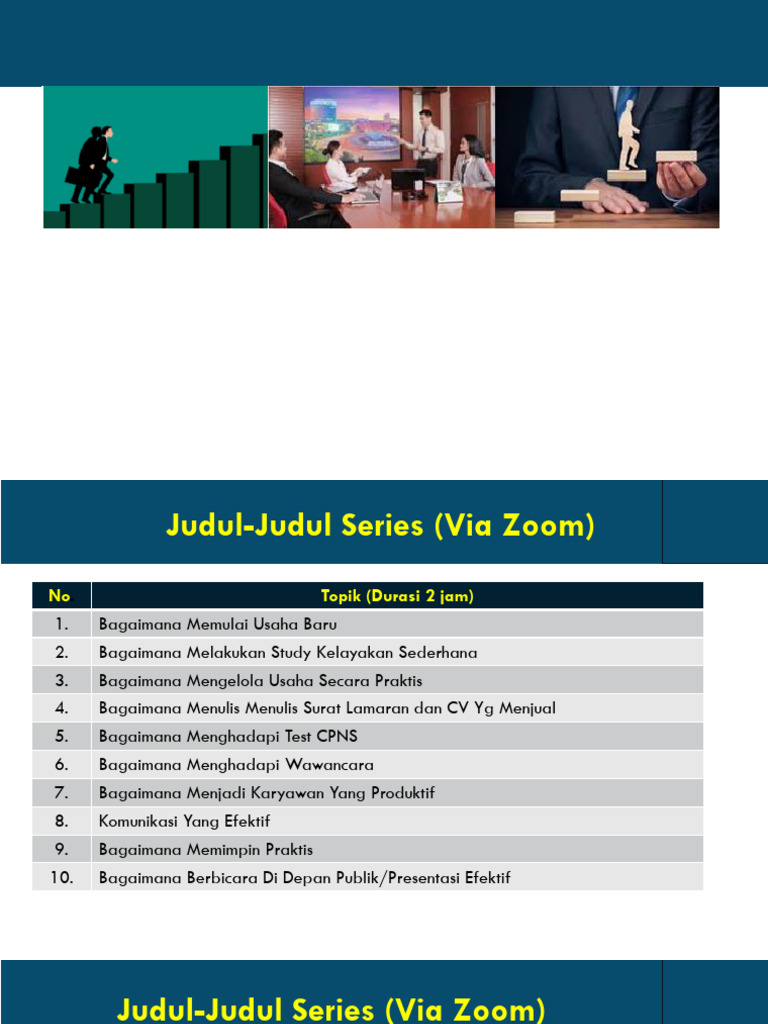 Meniti Karir dan Pengembangan Diri | PDF