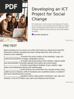Planning and Conceptualizing Social Advocacy For Developing An Ict Project | PDF | Computers