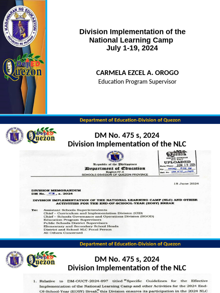 NLC Updates Lessondesign 6 27 2024 | PDF | Learning | Reading Comprehension