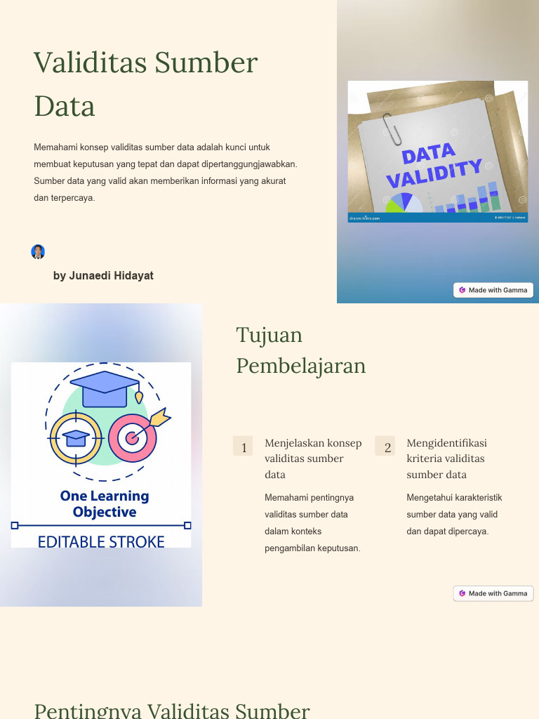Pentingnya Validitas Data | PDF
