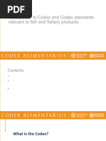 Codex Alimentarius Guidelines Overview | PDF | Food Safety | Foodborne ...