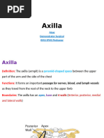 The Axilla Region - Borders - Contents - TeachMeAnatomy | PDF | Arm ...