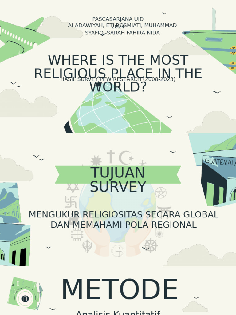 Survei Global Religiusitas 2008-2023 | PDF
