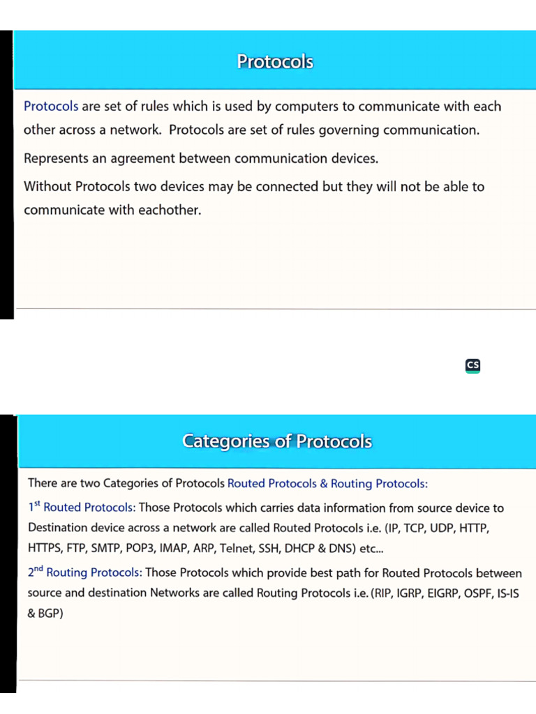 CCNA 4 5 protocols port add | PDF