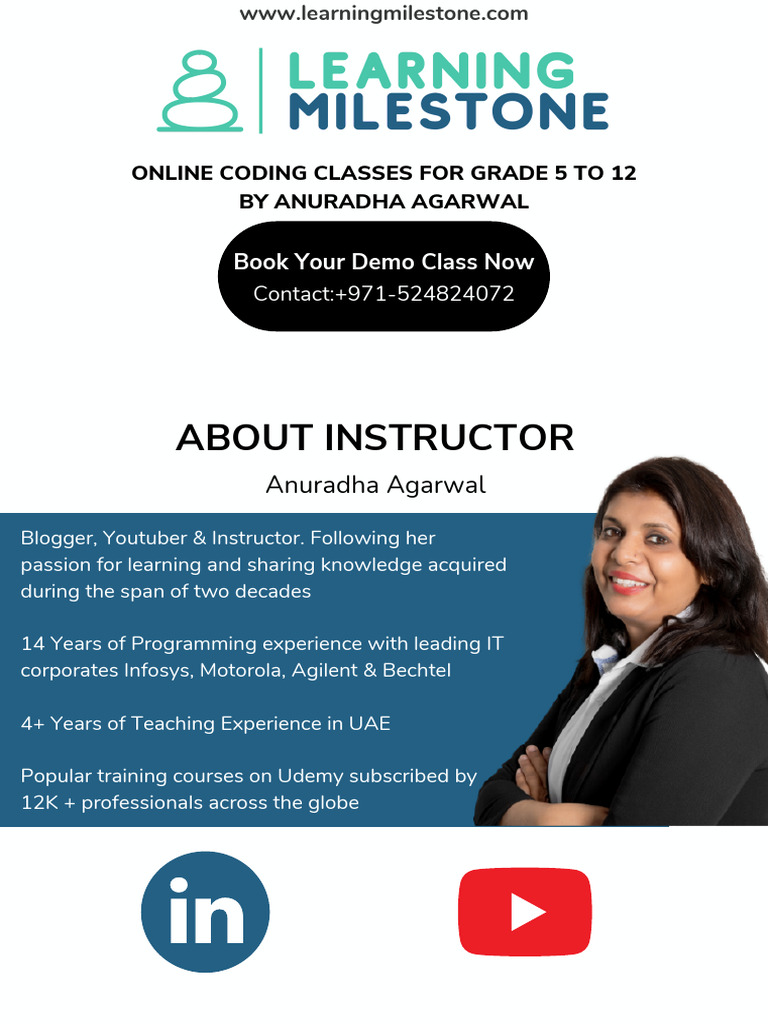LM Coding Curriculum-UAE | PDF | Web Development | Java Script