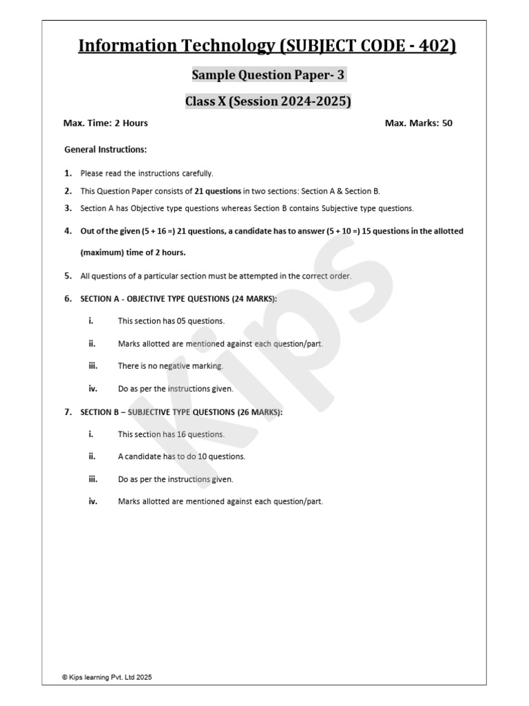 402 Information Tech Book 10 SQP-3 | PDF | Spreadsheet | Microsoft Excel