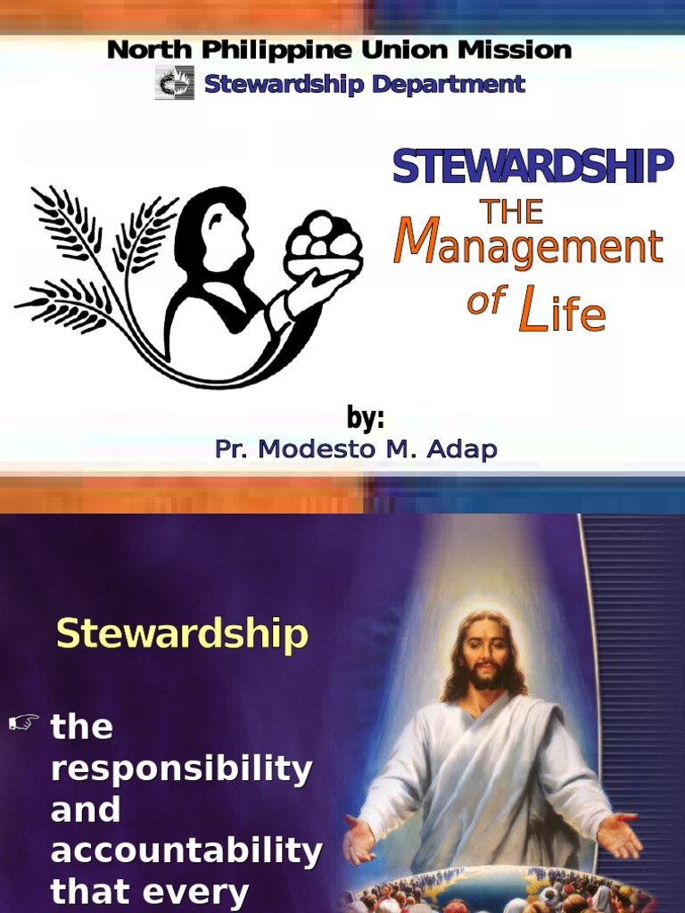 Stewardship Basic Education | PDF | God | Book Of Genesis