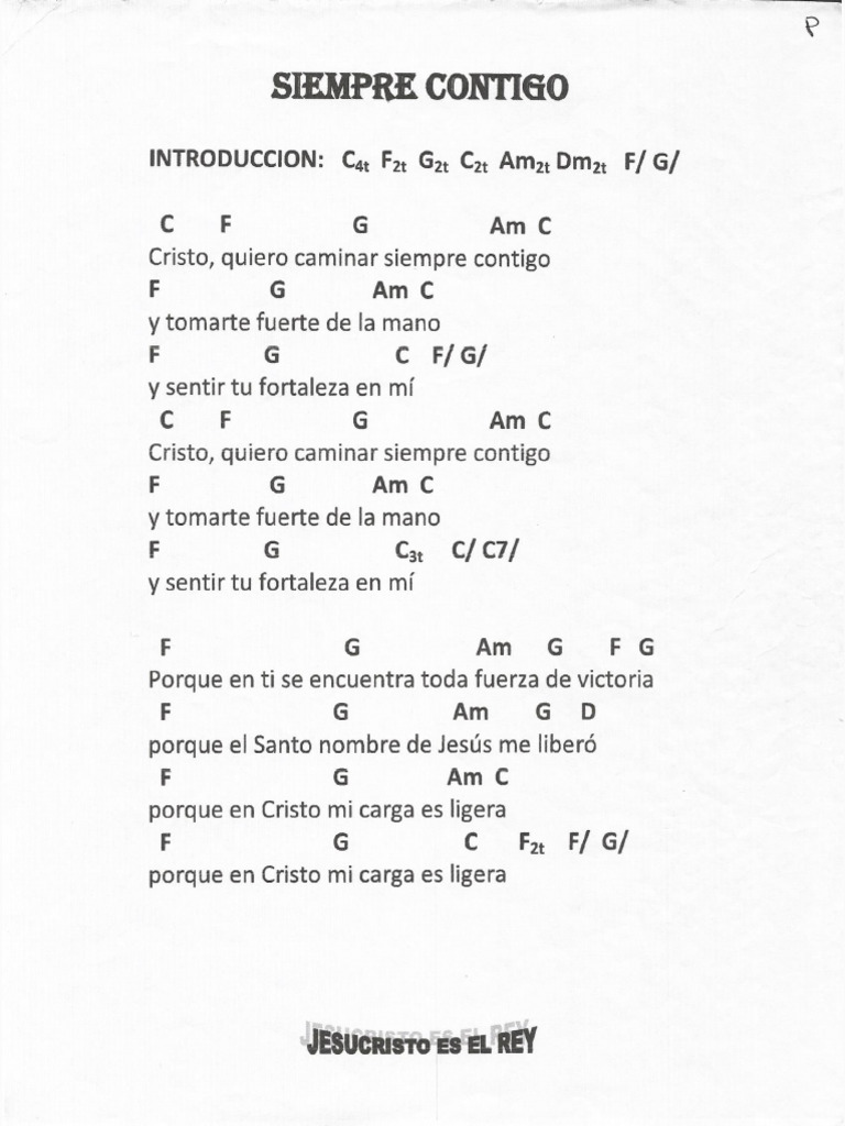 Siempre Contigo | PDF