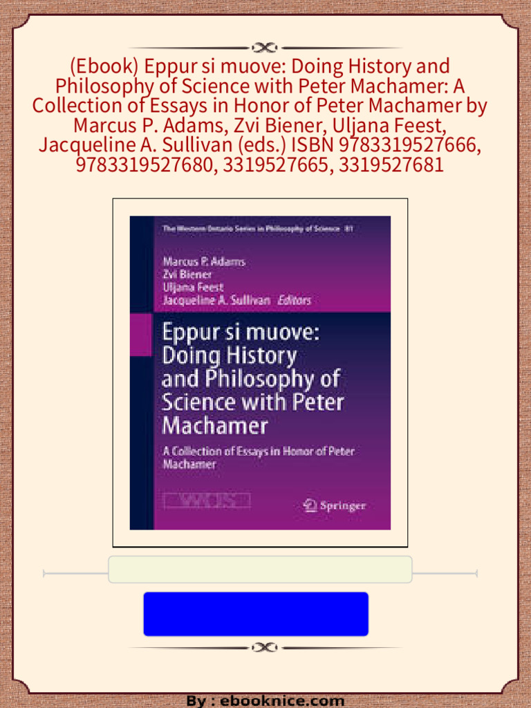 (Ebook) Eppur si muove: Doing History and Philosophy of Science with ...