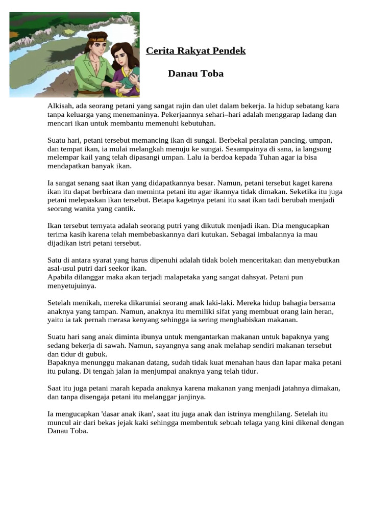 Cerita Rakyat Pendek | PDF