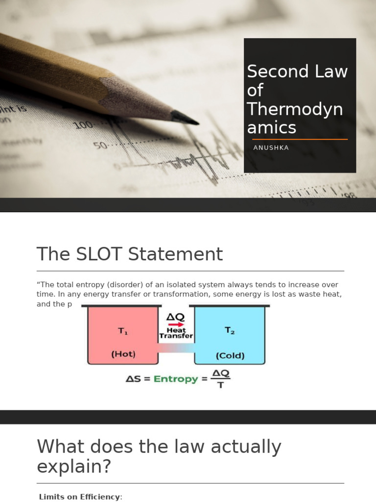 Understanding the Second Law of Thermodynamics | PDF