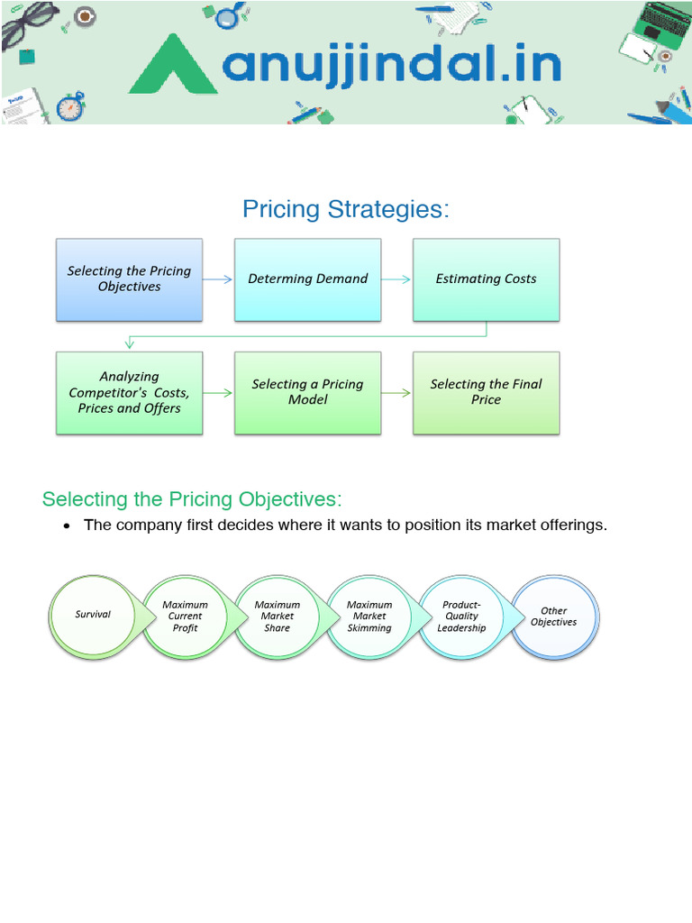 Pricing Strategies | PDF | Demand | Price Elasticity Of Demand