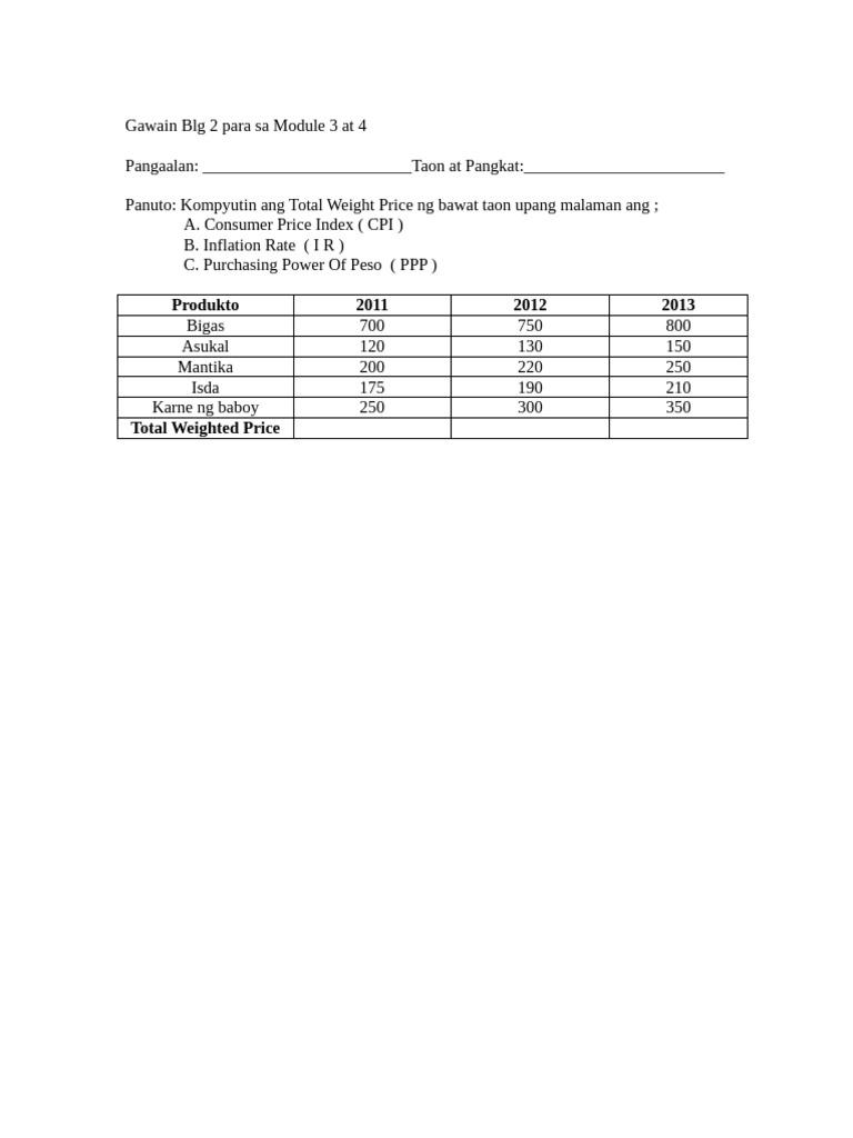 Gawain BLG 2 para Sa Module 3 at 4 For Grade 9 | PDF
