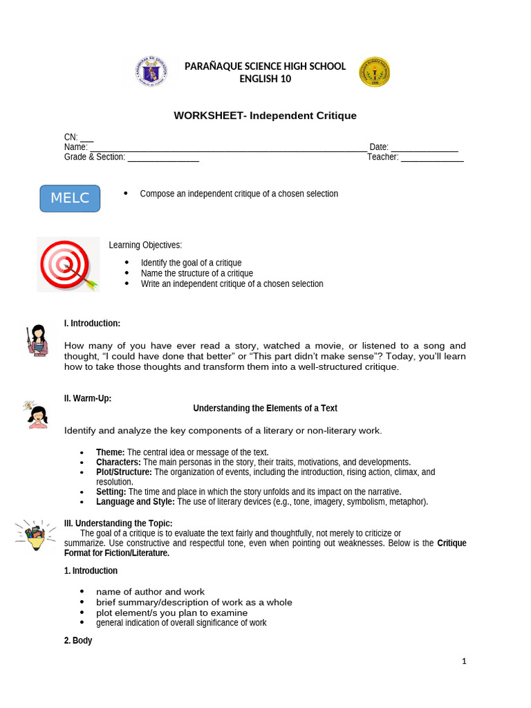 English Worksheets Template Rev | PDF | Plot (Narrative) | Narrative
