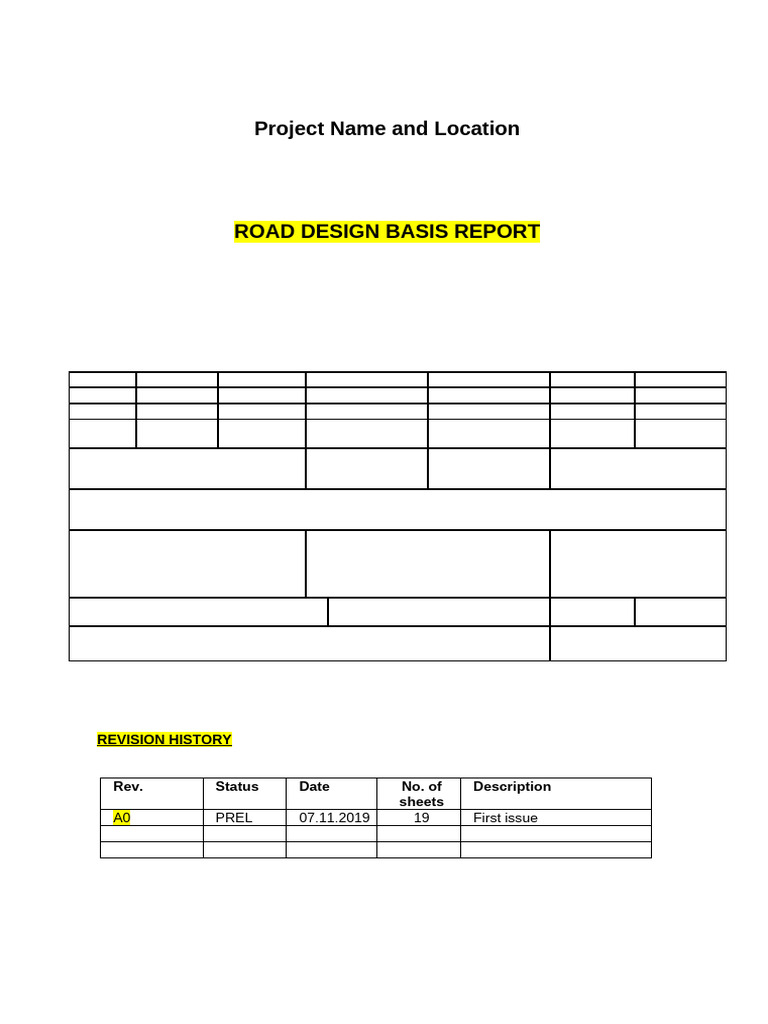 Mogadishu-Jowhar Road Design Report | PDF | Road | Slope