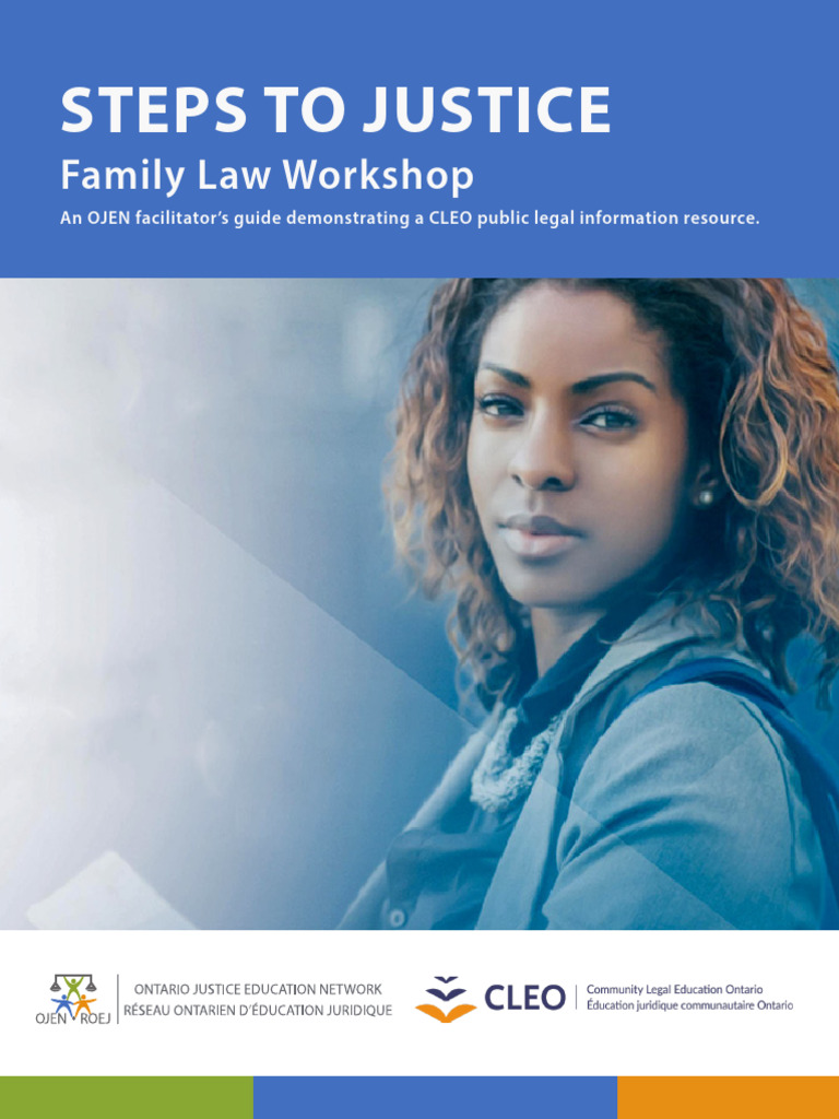 Steps To Justice Family Law Guide 2021 | PDF | Divorce | Restraining Order