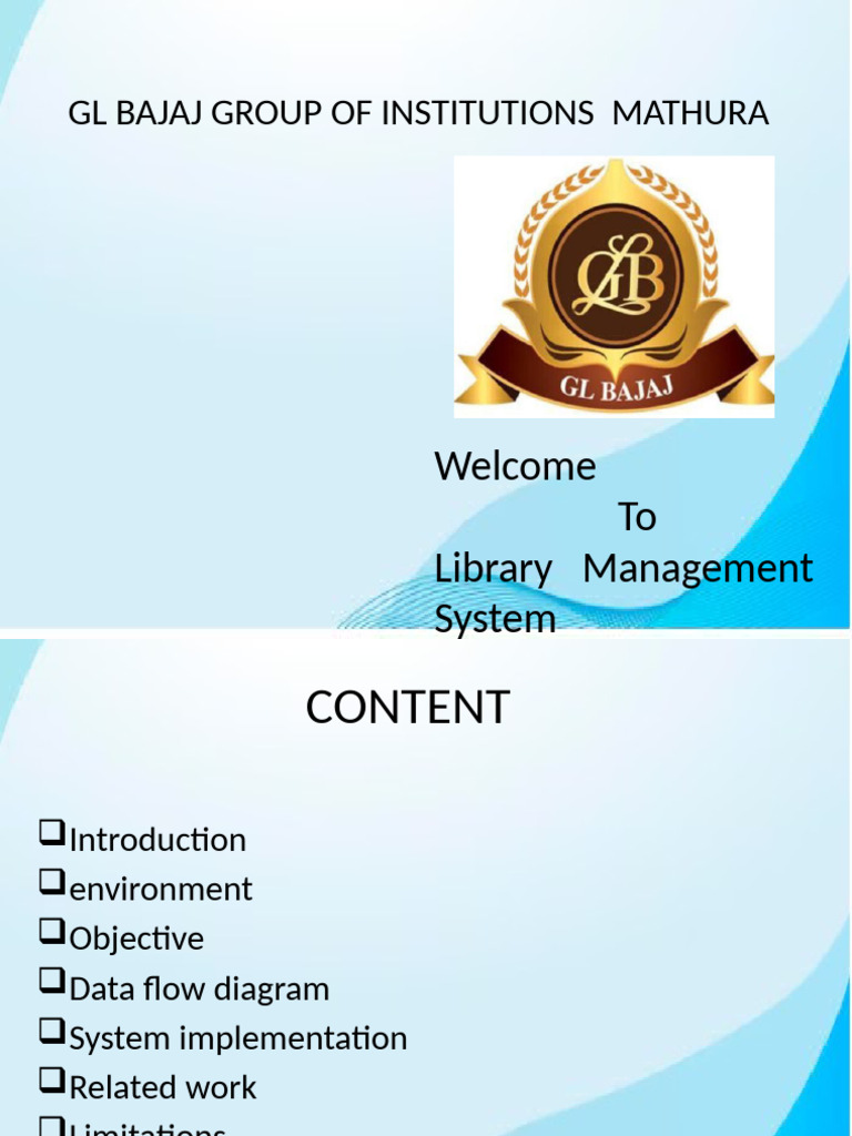 Library Management System Overview | PDF | Libraries | Books