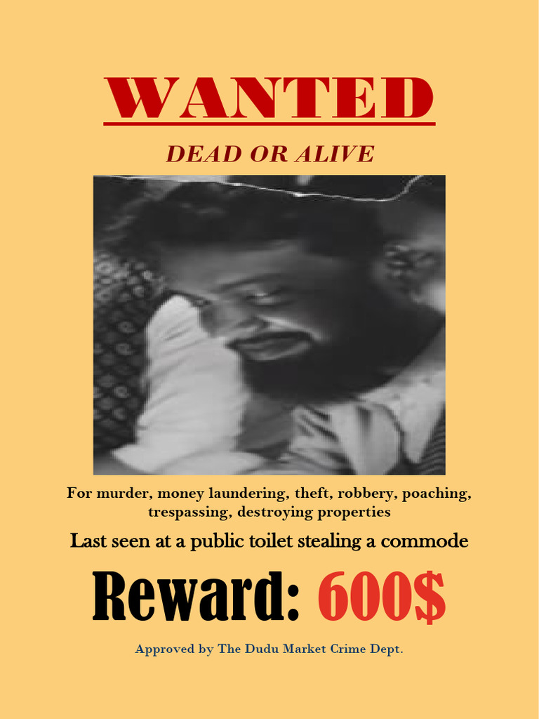 Outlaw Alert: Reward Offered | PDF