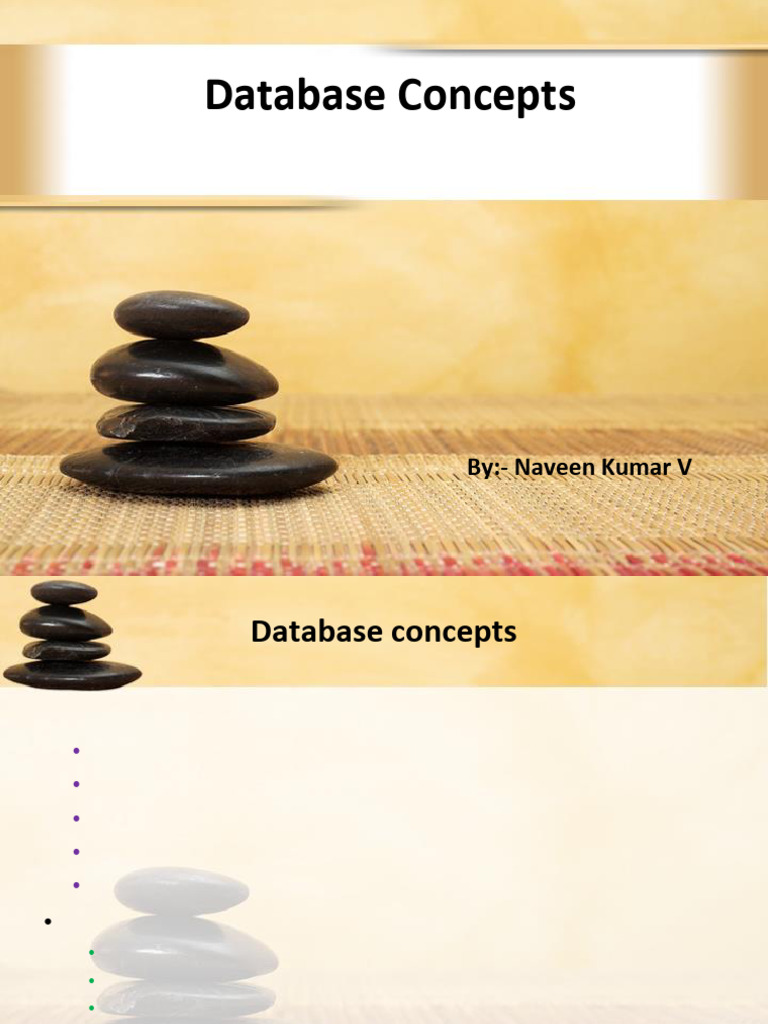 DBMS Part 1 | PDF | Databases | Relational Database
