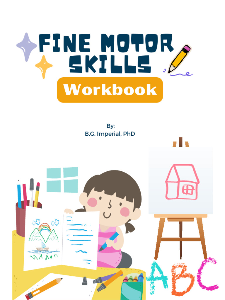 Fine Motor Skills Workbook for Kids | PDF | Shape