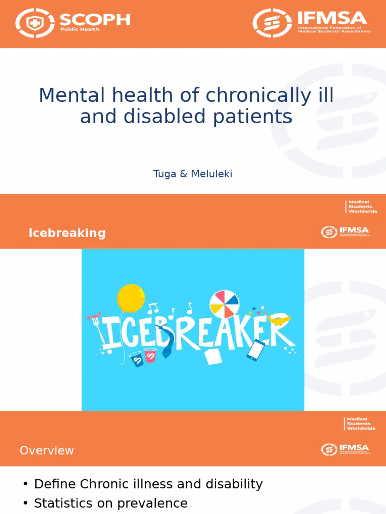 Mental of Chronically Ill and Disabled Patients | PDF | Non ...