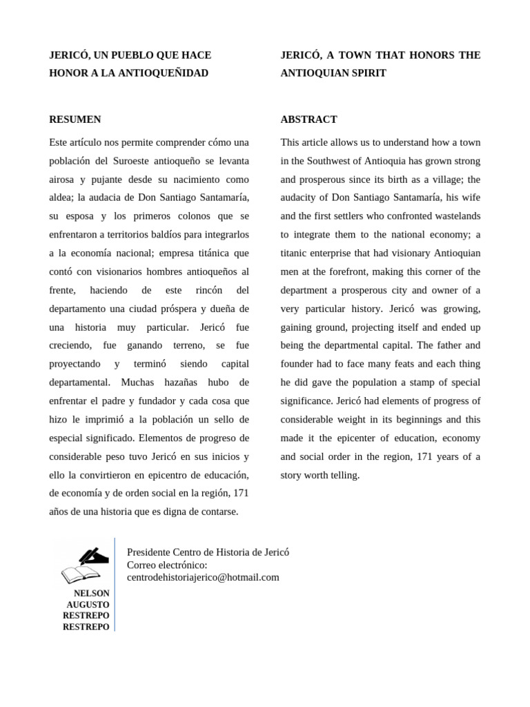 Articulo Jerico | PDF