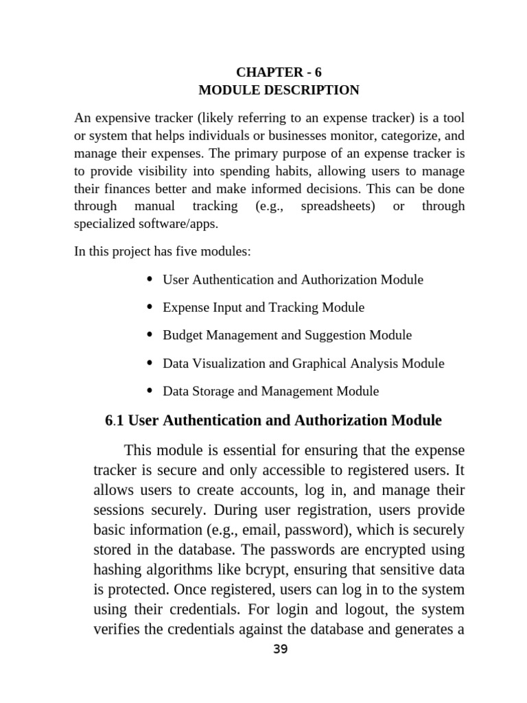MINI-MODULE DESCRIPTION | PDF | Databases | Password