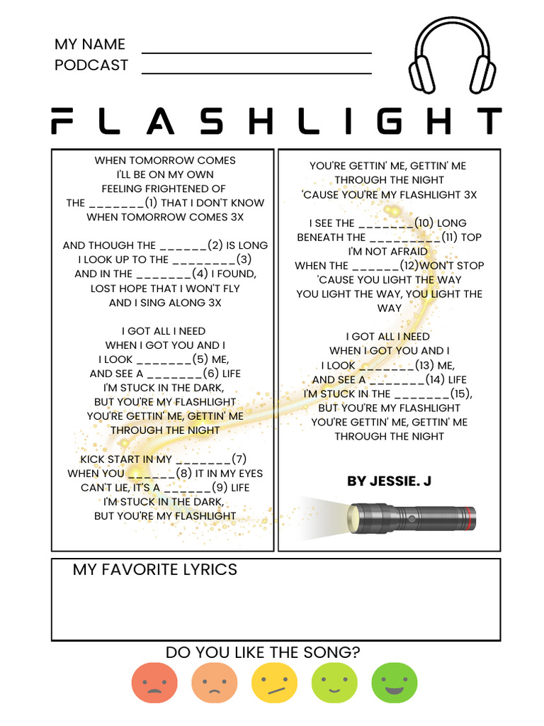 Flashlight Lyrics by Jessie J | PDF
