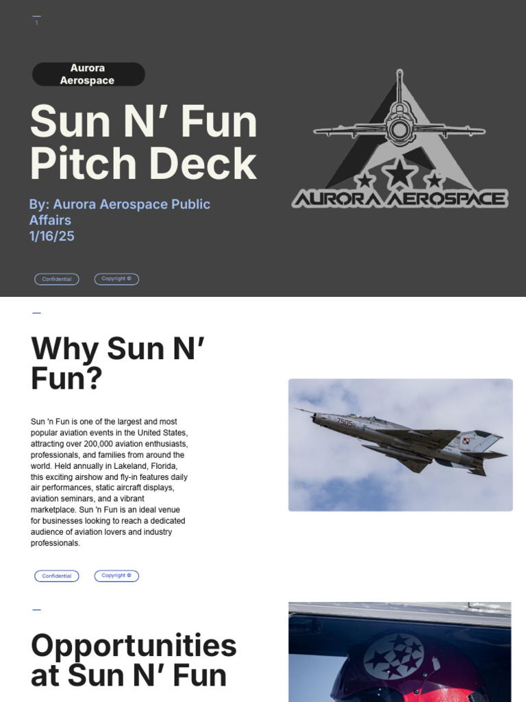 Sun N’ Fun Pitch Deck (1) | PDF