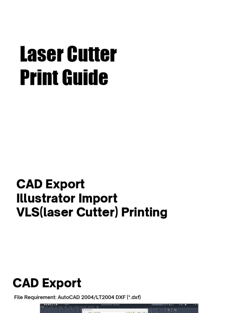 Laser Cutter Print Guide | PDF