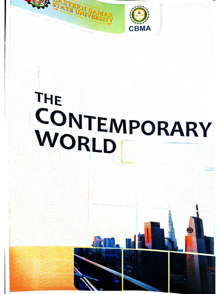 Lesson 1 The Contemporary World | PDF