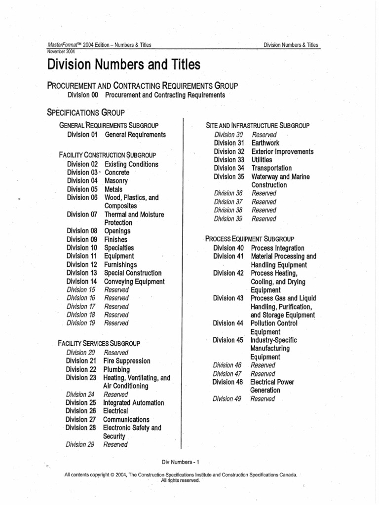 Divisions | PDF