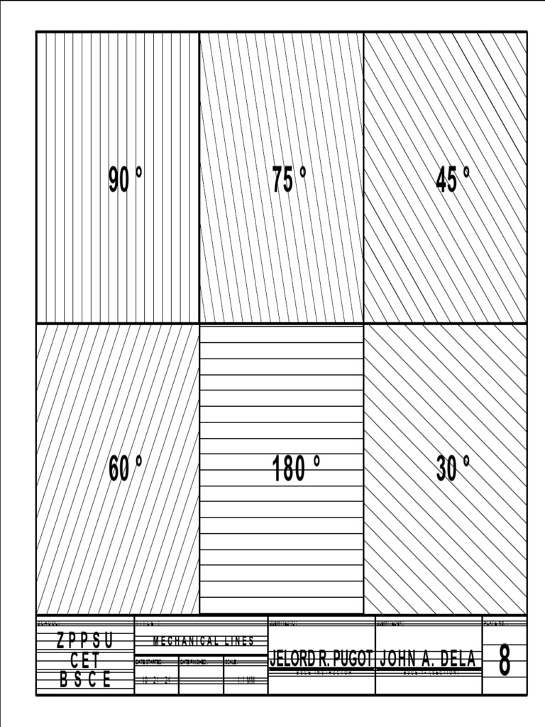 MECHANICAL LINES PLATE No. 08 CEP 111 | PDF