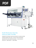 M-Braun Glovebox Operation Guide | PDF | Vacuum | Valve