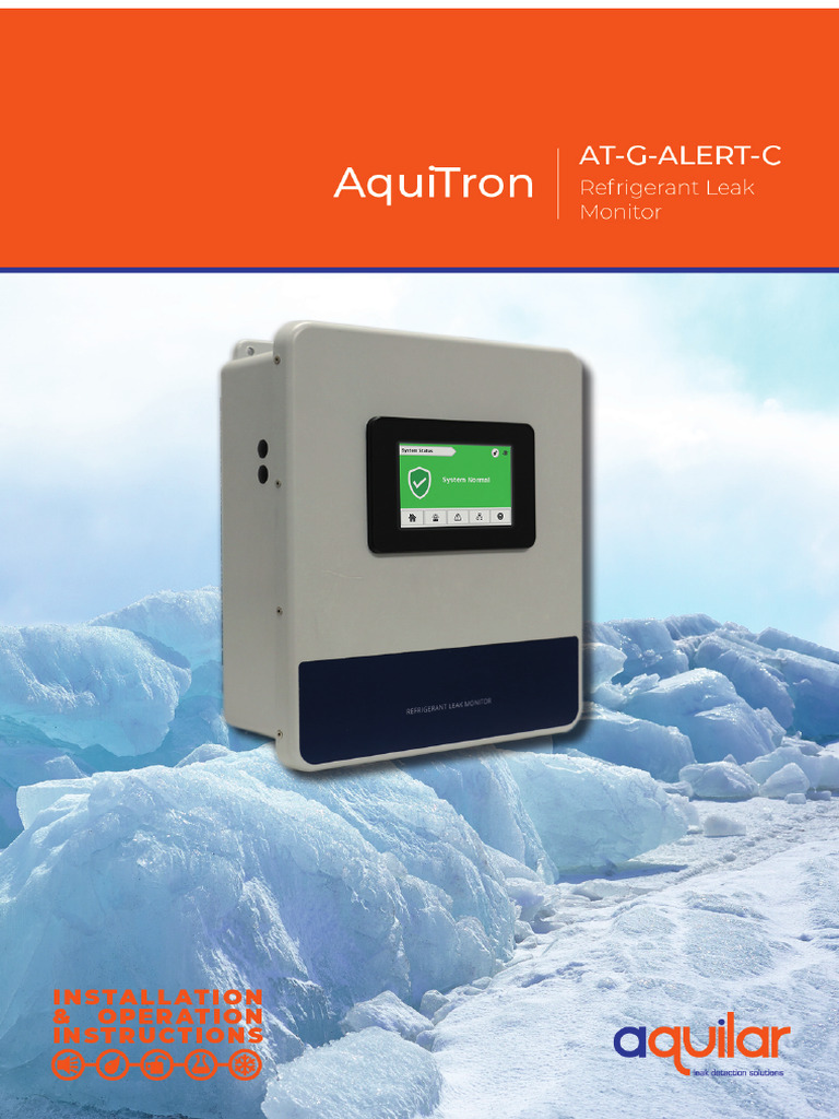 AquiTron AT G ALERT C Installation and Operation Instructions | PDF ...