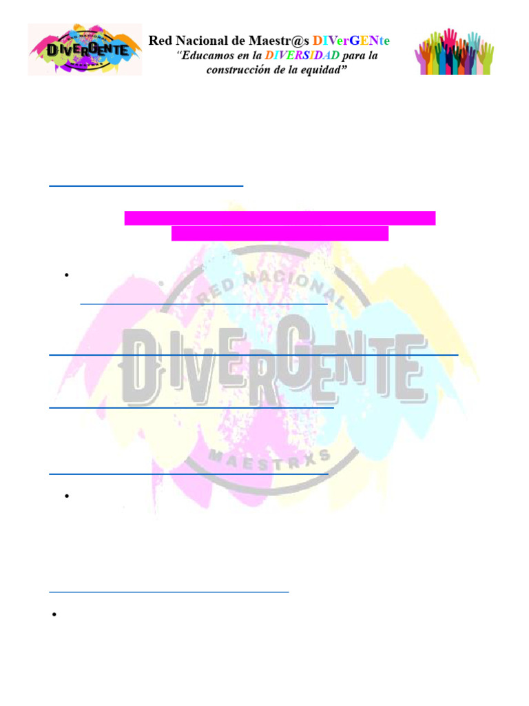 Banco de Recursos Recomendados Profe Kelly Pulido Red DIVERGENTE OK ...