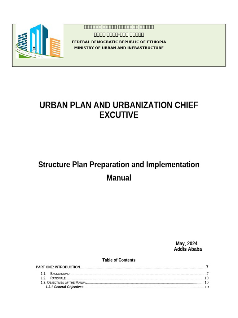 2024 - Revised - Structure Plan Manua - Draft | PDF | Urban Planning ...