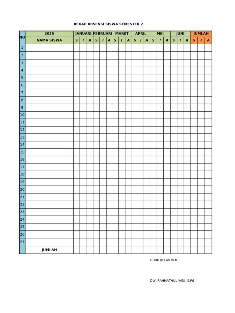 Rekap Absen | PDF