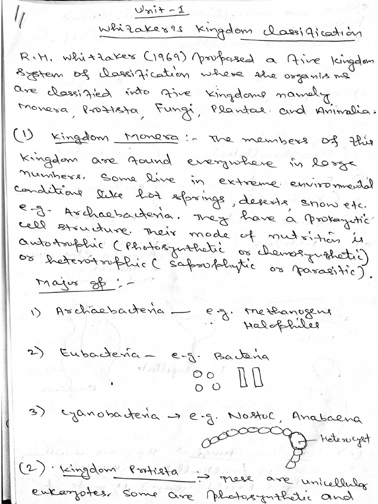 Bio Unit 1 (A) | PDF