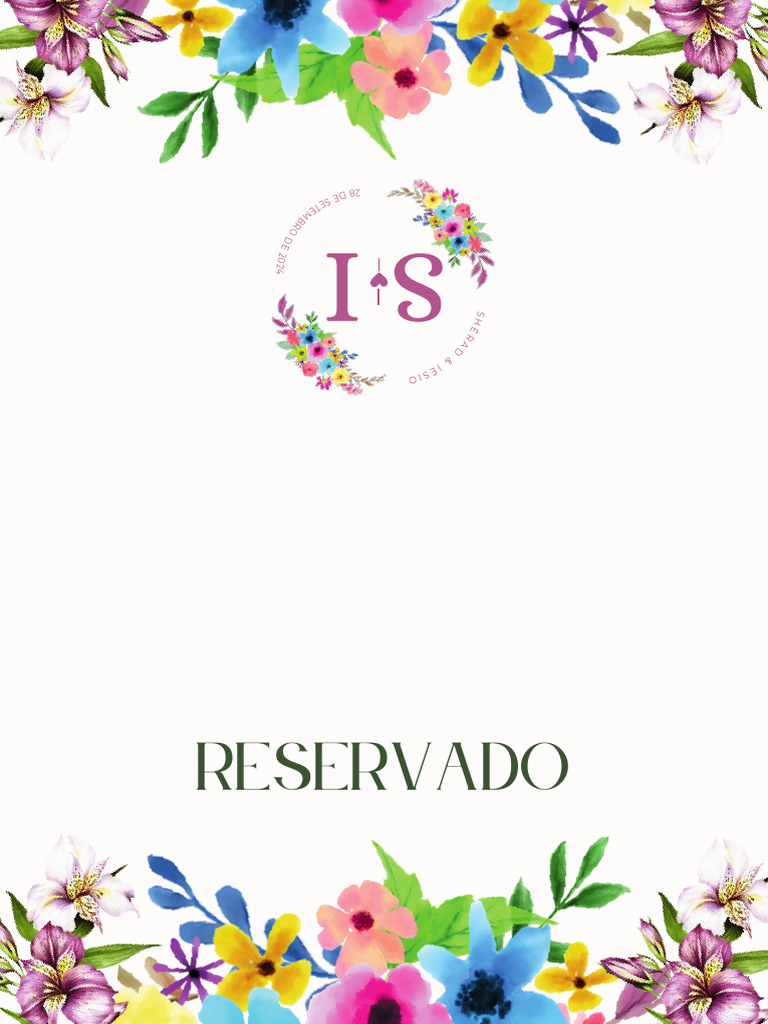 Placa Reservado - Casamento SeI | PDF