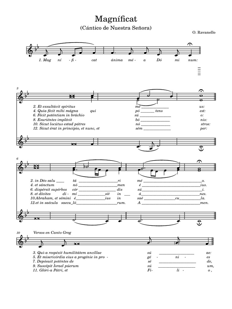 Magníficat | PDF