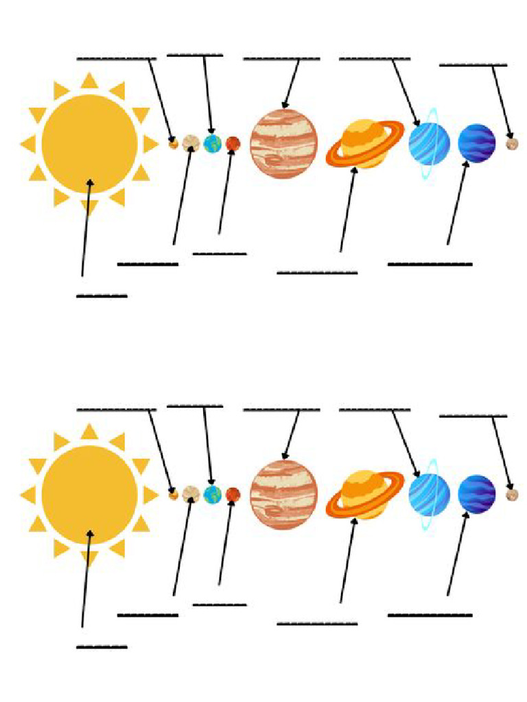 Planets Blank | PDF